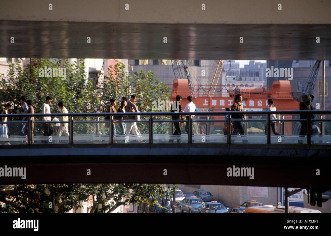 Everyday life Shanghai China Asia Stock Photo - Alamy