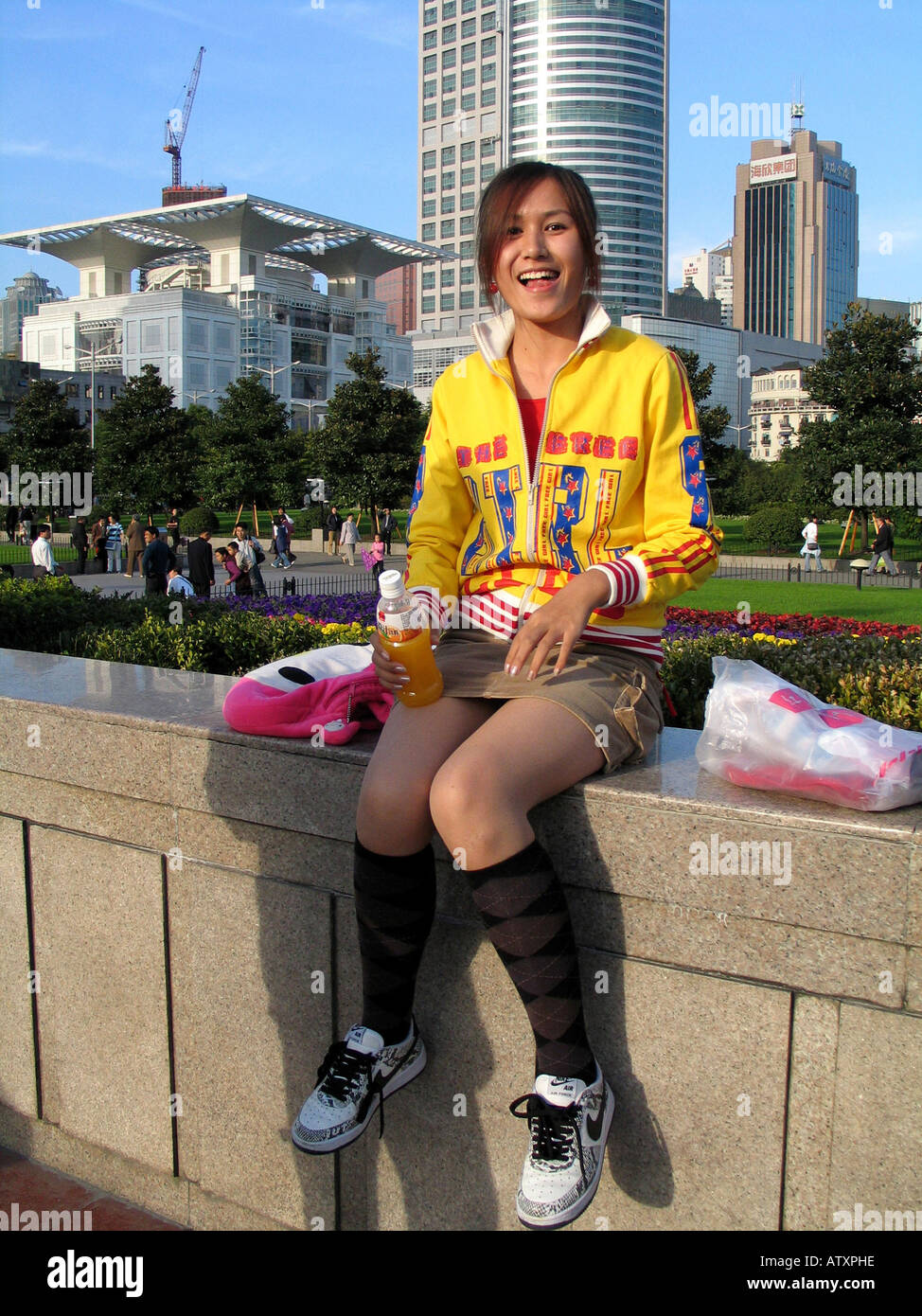 Girl Shanghai China Asia Stock Photo - Alamy