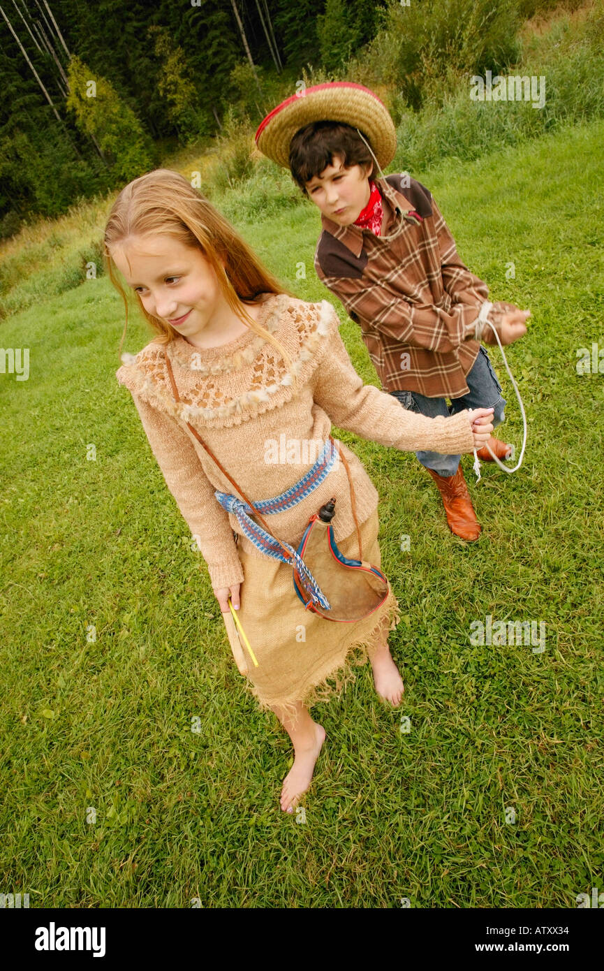 Play cowboys and indians hi-res stock photography and images - Alamy