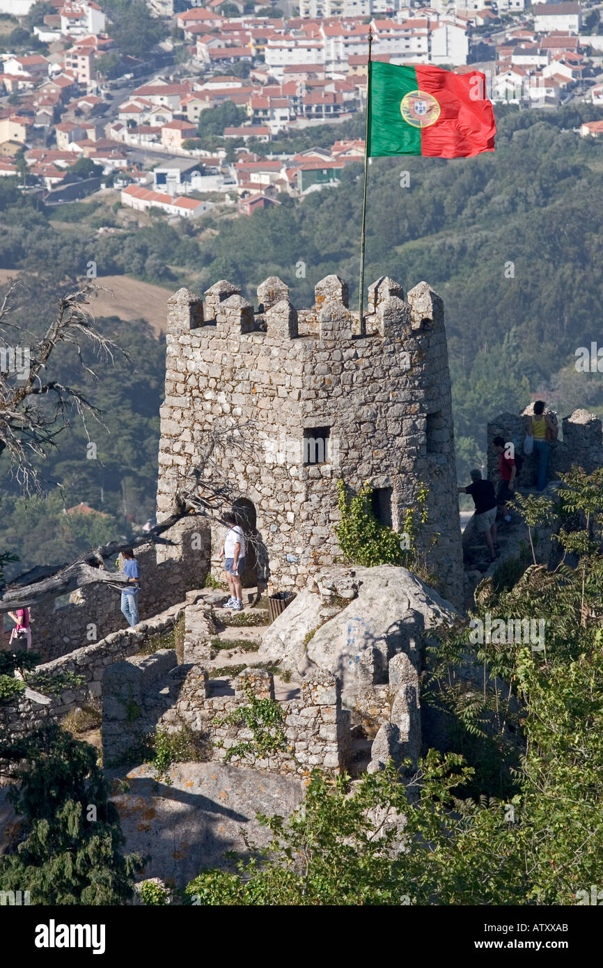 Castelo dos Mouros Sintra Portugal Stock Photo - Alamy
