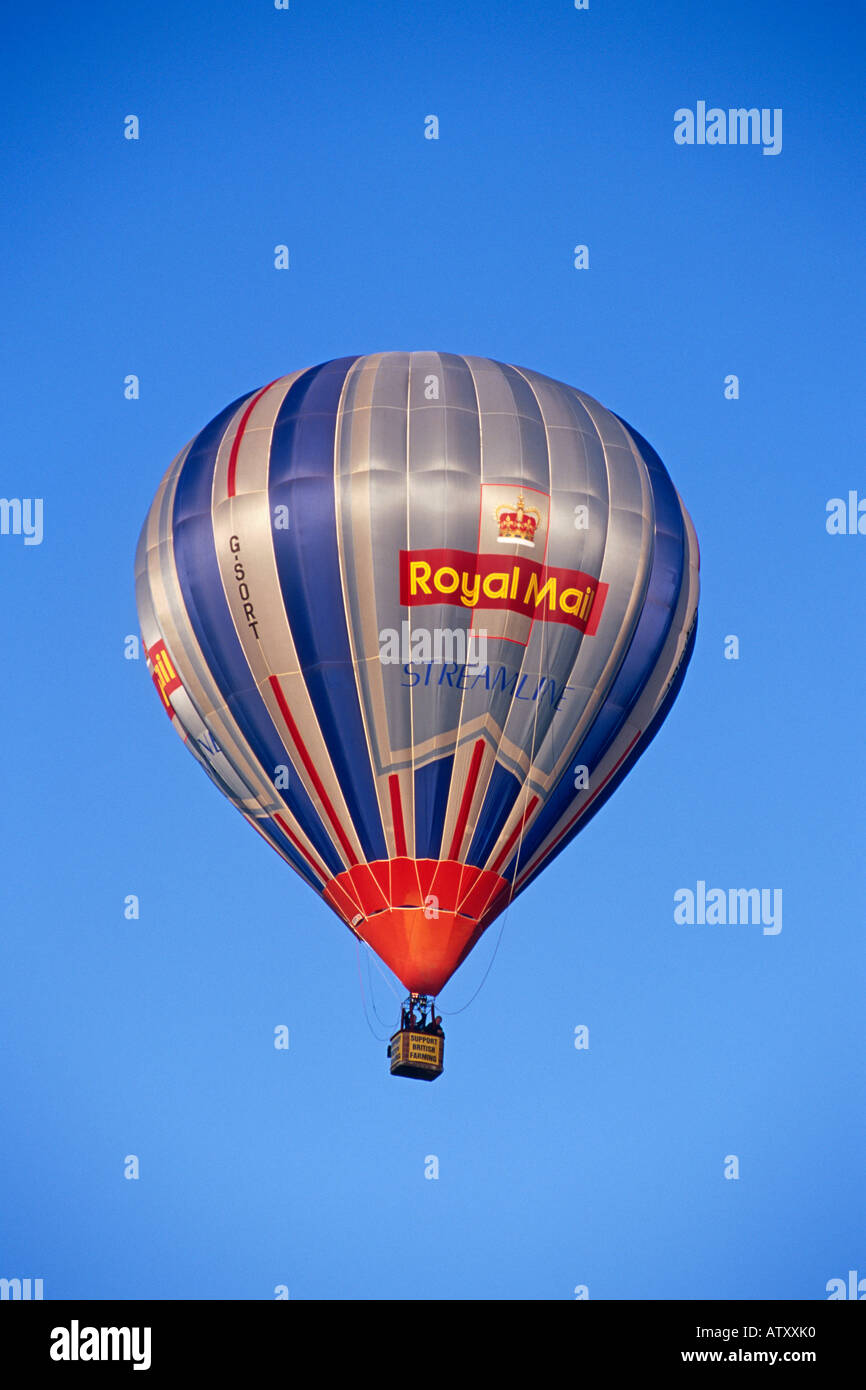Royal Mail hot air balloon Stock Photo - Alamy