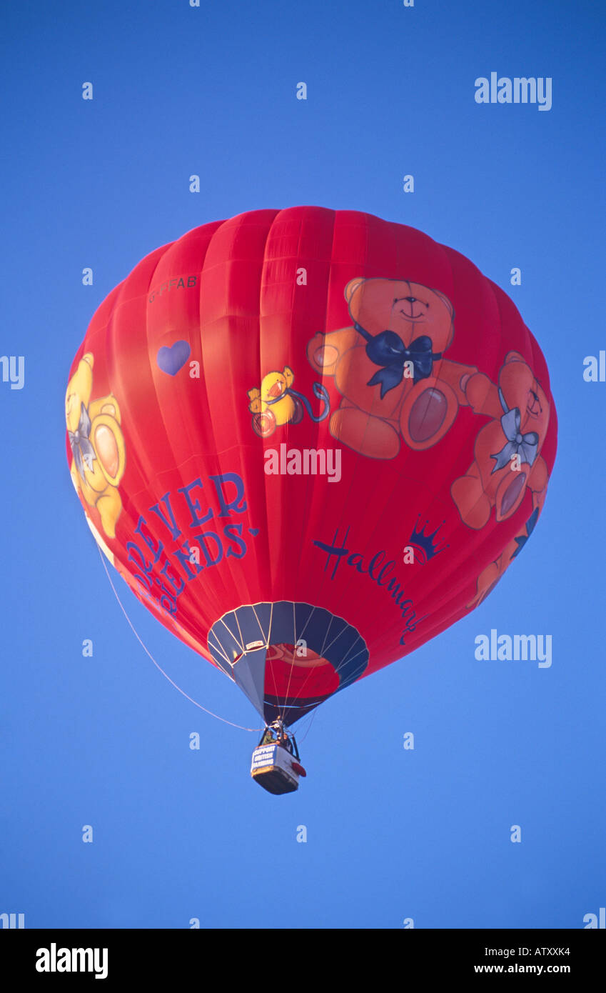 Hallmark greetings cards hot air balloon Stock Photo - Alamy
