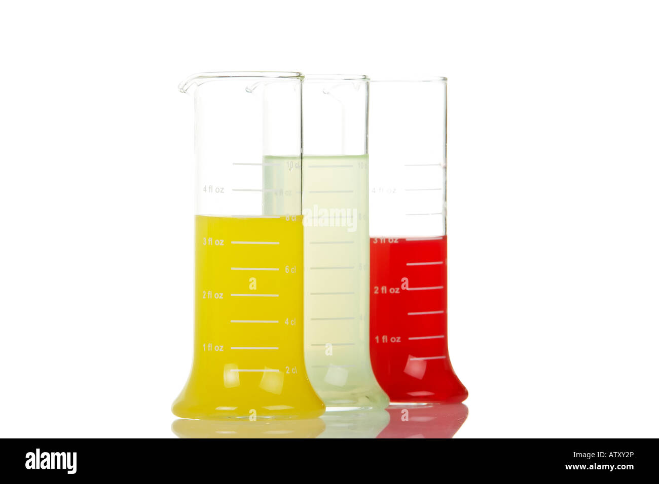 Three glass flasks hi-res stock photography and images - Alamy