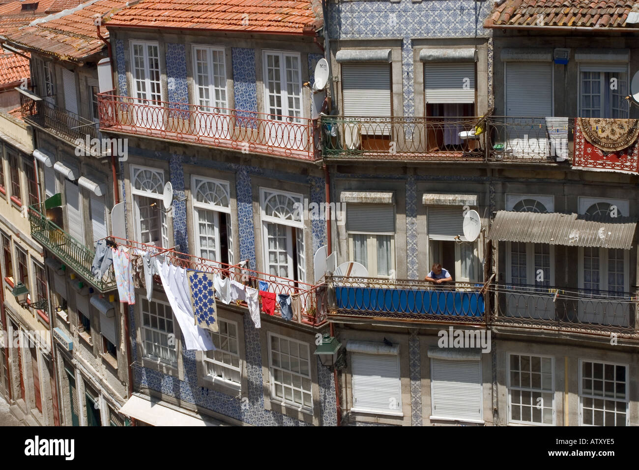 Porto Street Scene Portugal Stock Photo - Alamy