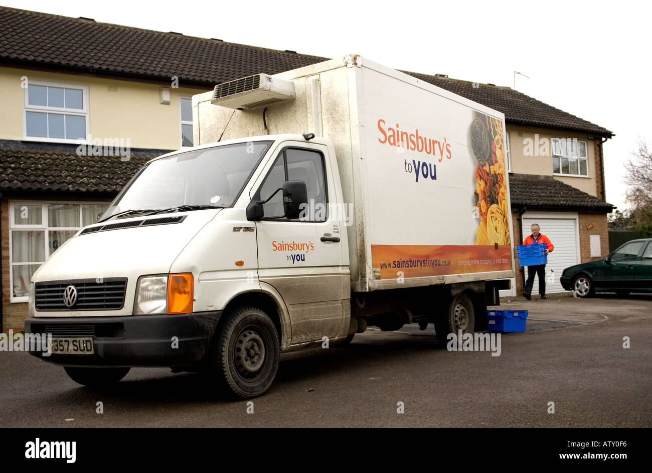 Sainsburys Delivery Van High Resolution Stock Photography and Images ...