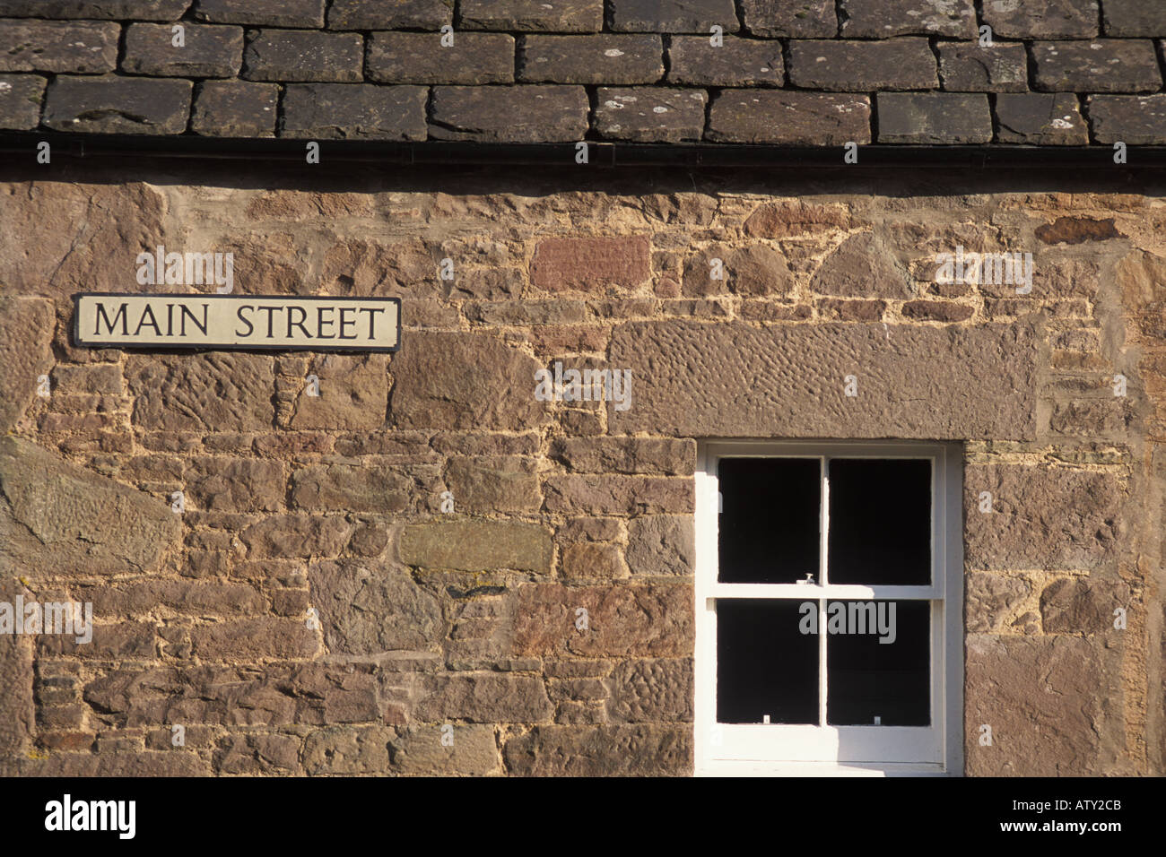 Scotland, Angus, Glamis Village Stock Photo - Alamy