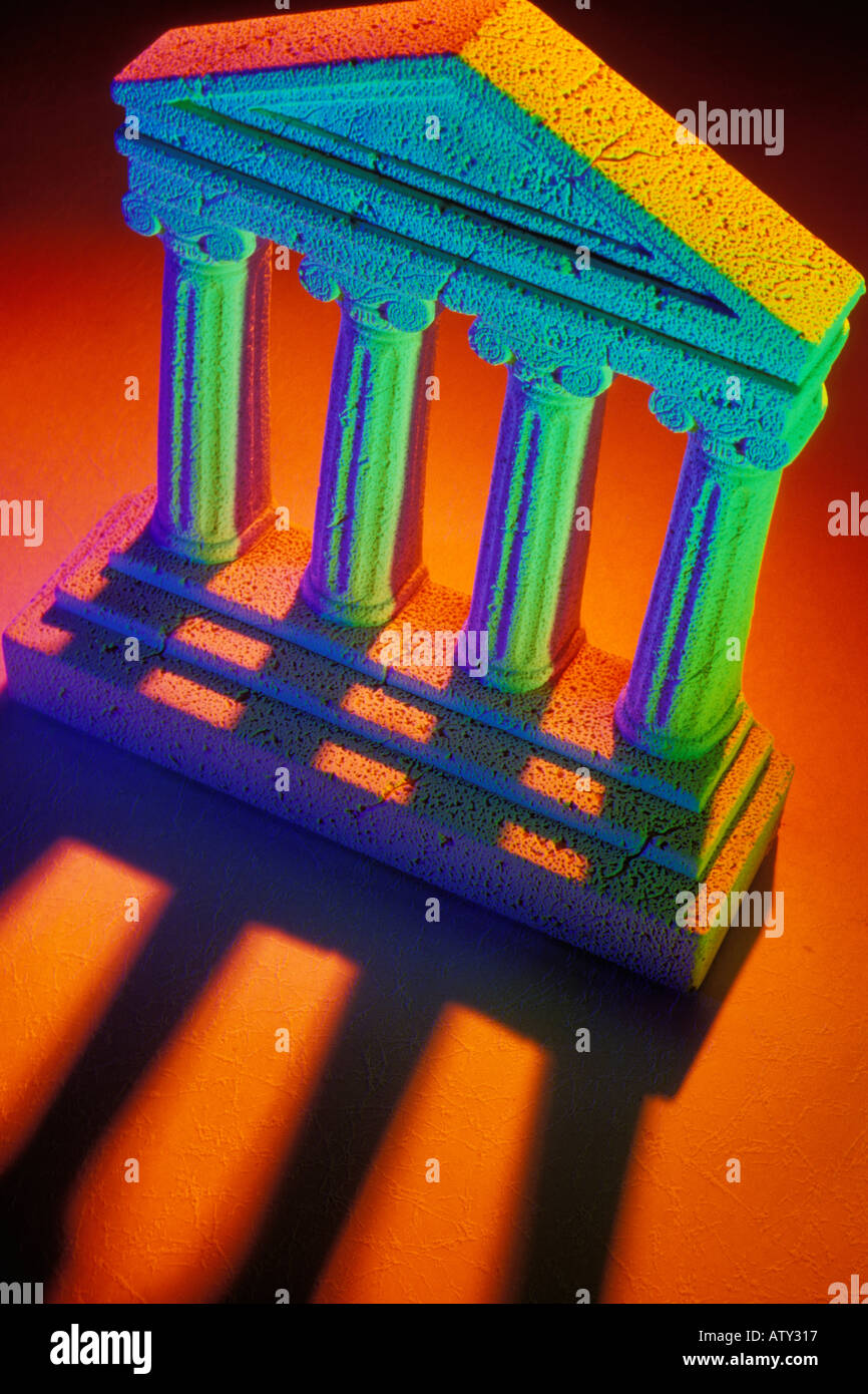 Color columns conceptual business hi-res stock photography and images ...