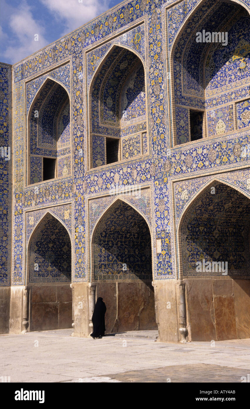 Iran Royal mosque Imam square Isfahan Stock Photo - Alamy