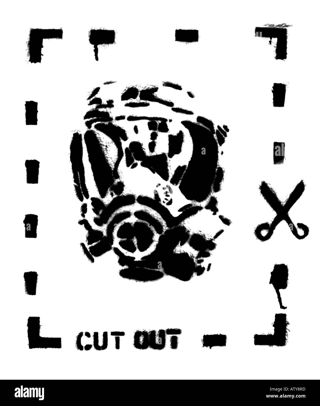 Mask graffiti graffiti Cut Out Stock Images & Pictures - Alamy