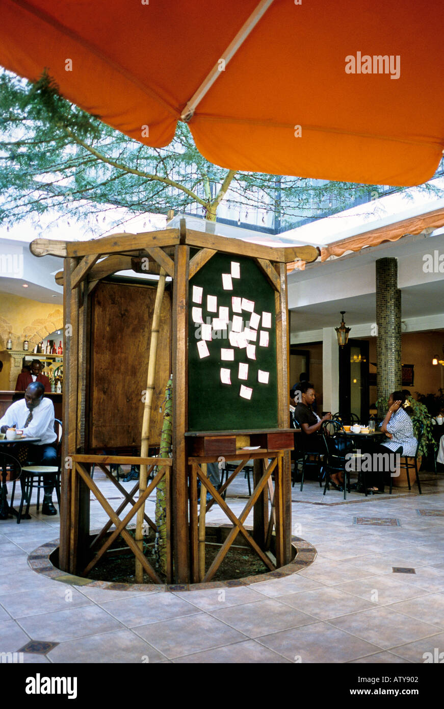 Thorn tree cafe nairobi hi-res stock photography and images - Alamy
