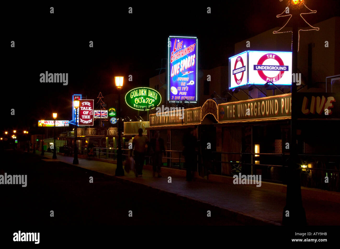 Nightlife in the canary islands hi-res stock photography and images - Alamy