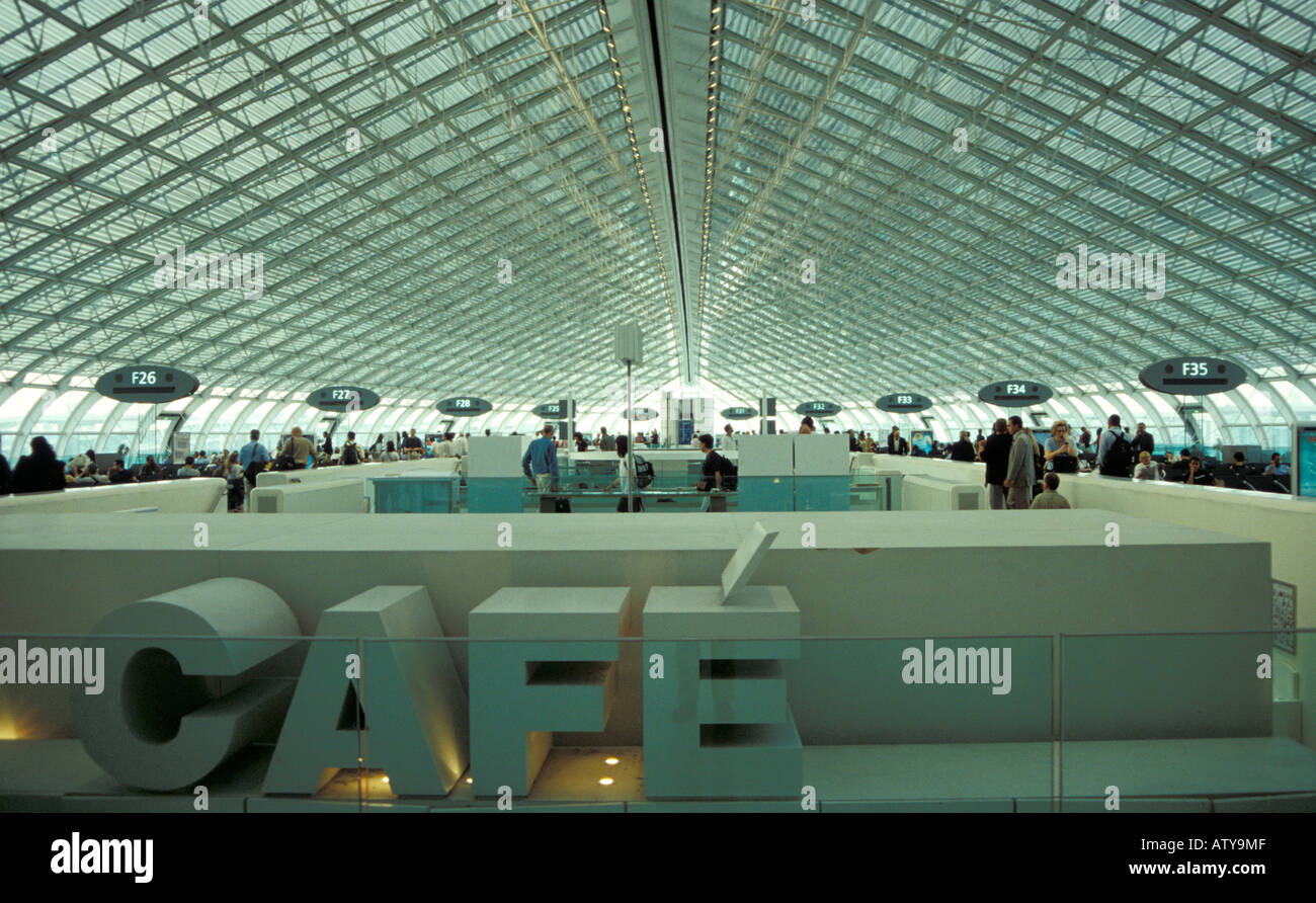 Charles de Gaulle international airport Paris France Europe Stock Photo ...