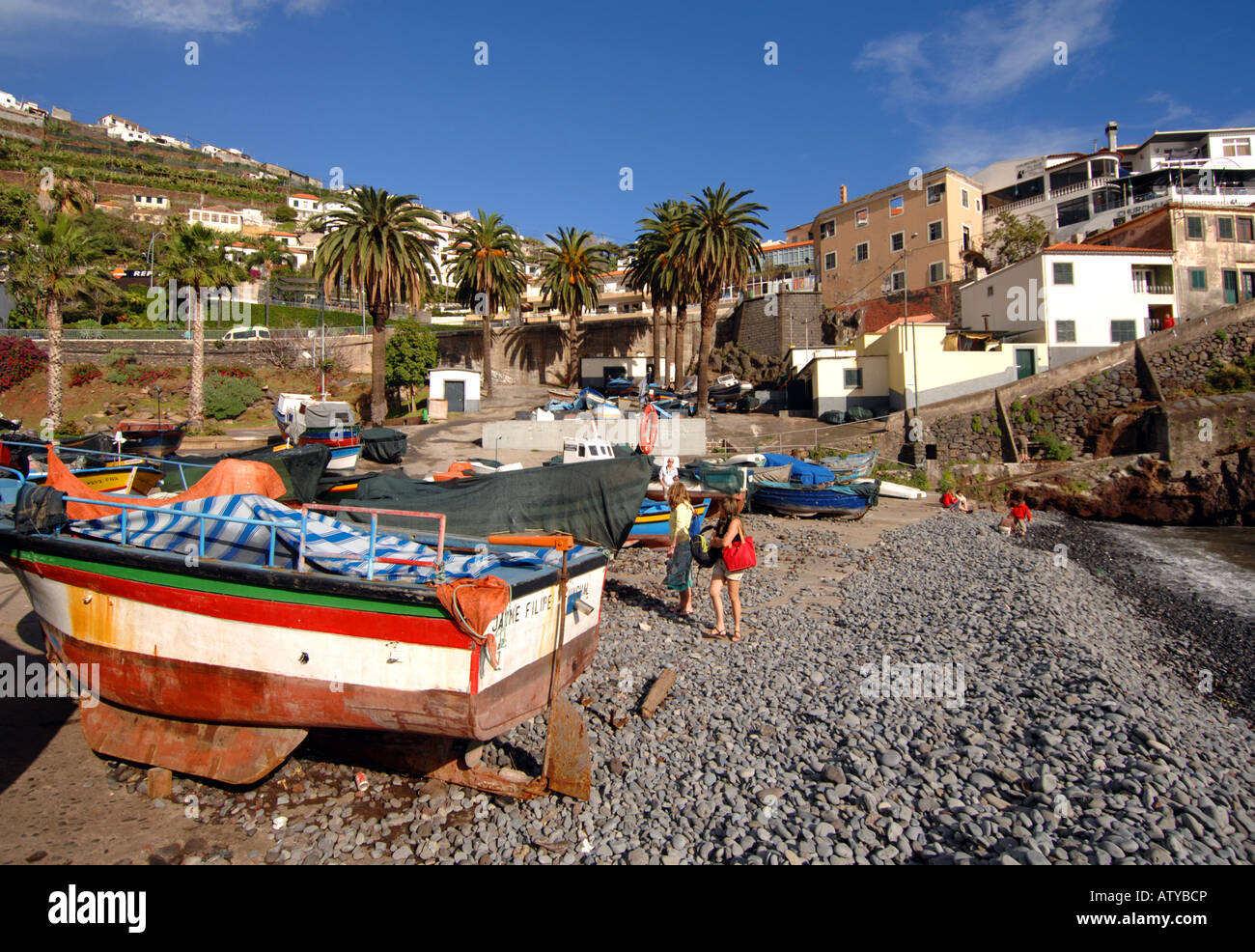 Camara de Lobos, Madeira Stock Photo - Alamy
