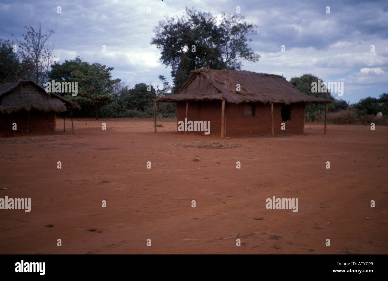 Typical house Madagascar Africa Stock Photo - Alamy