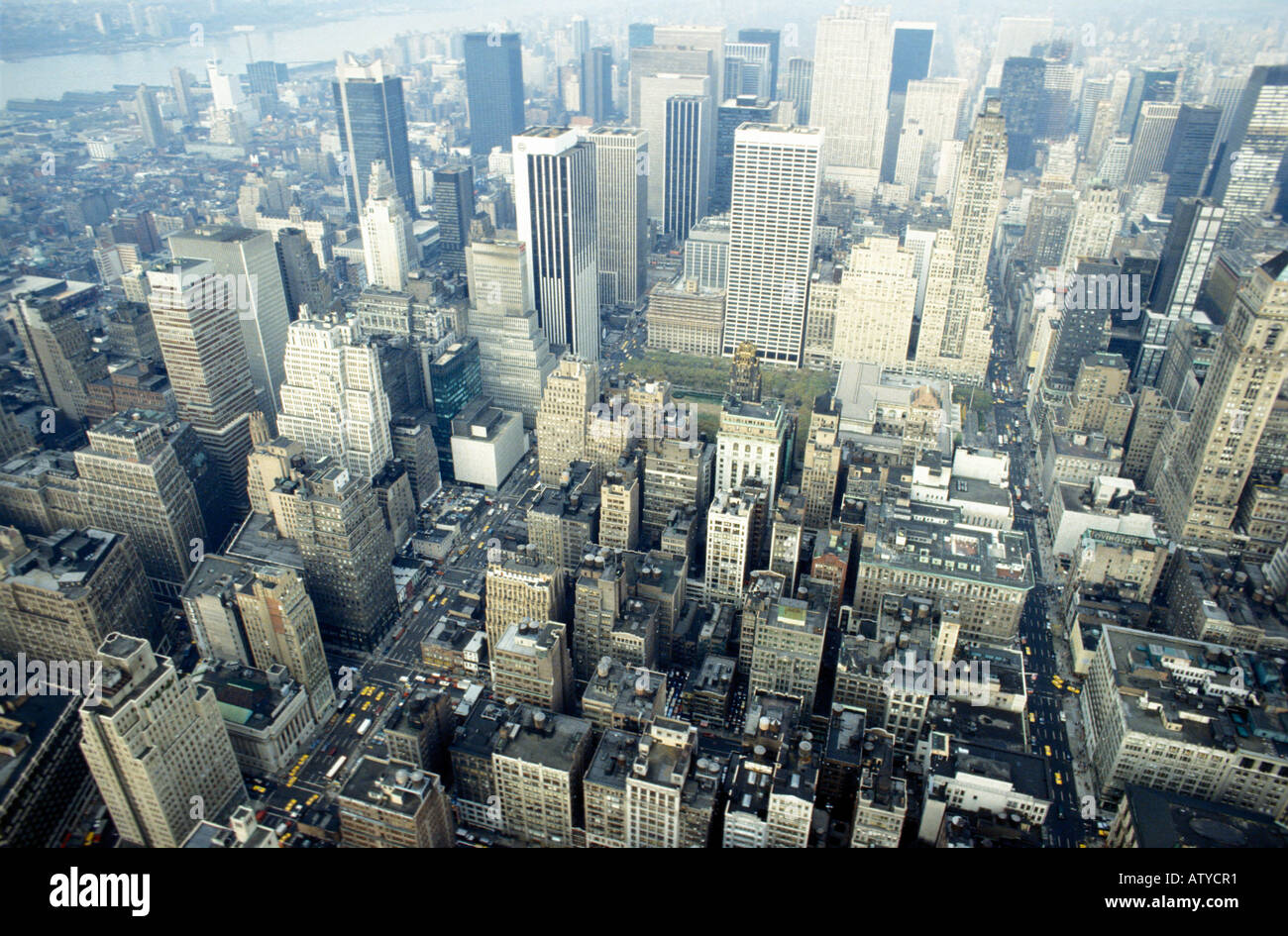 Cityscape New York city 1982 New York USA Stock Photo - Alamy