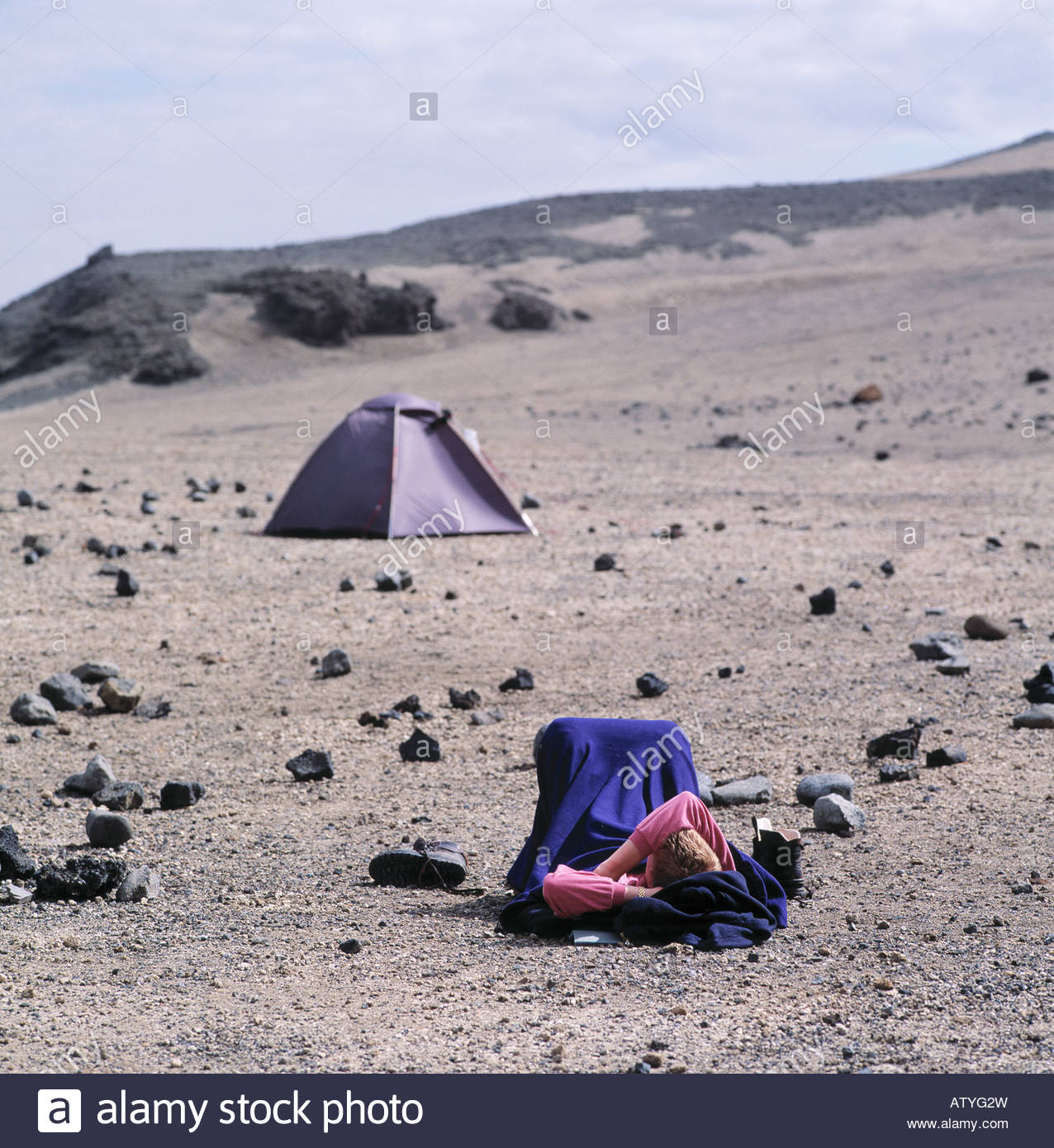 Age Tent Sleeping High Resolution Stock Photography and Images - Alamy