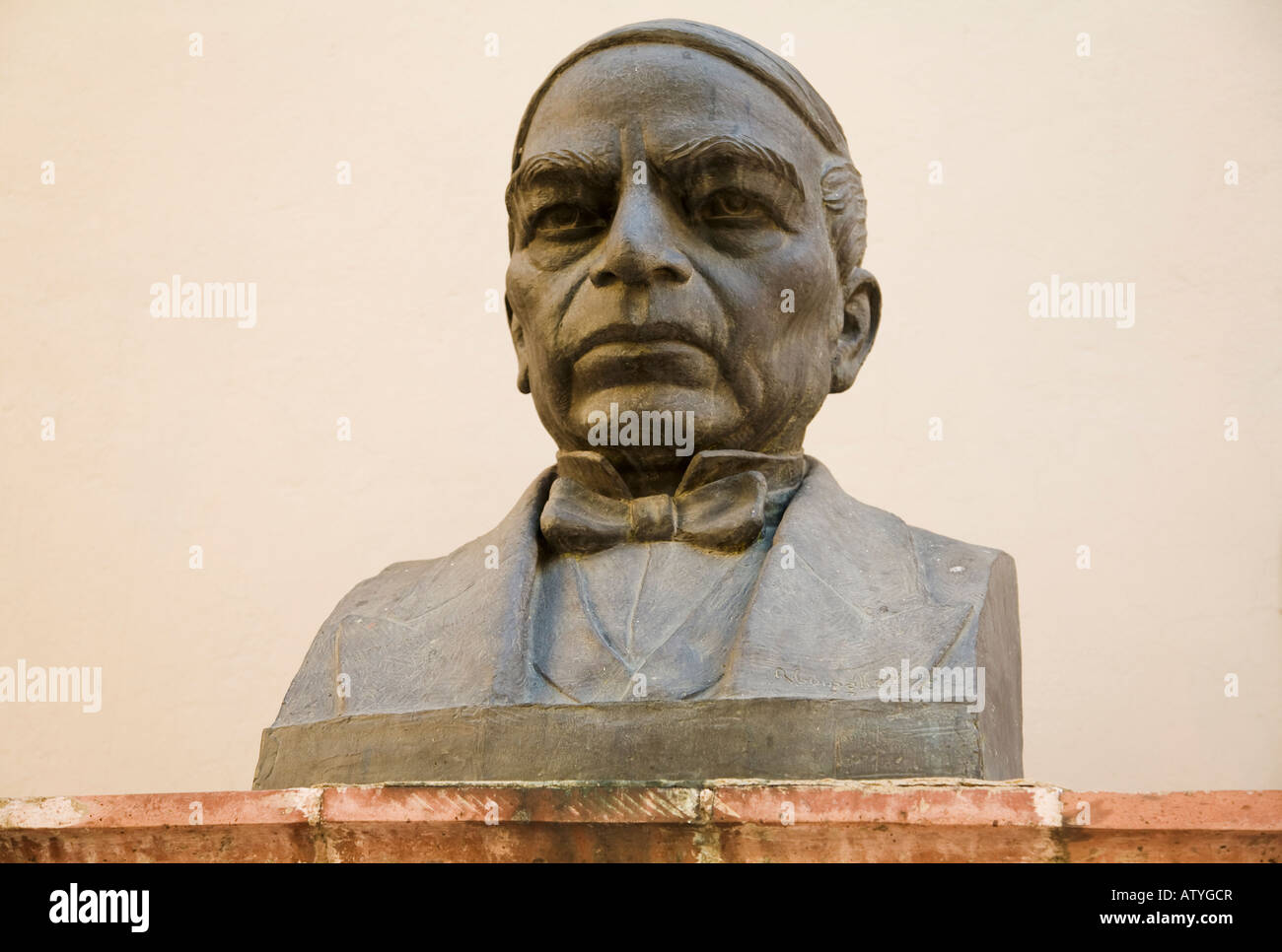 MEXICO Guanajuato Bust of Benito Juarez five time Mexican President ...