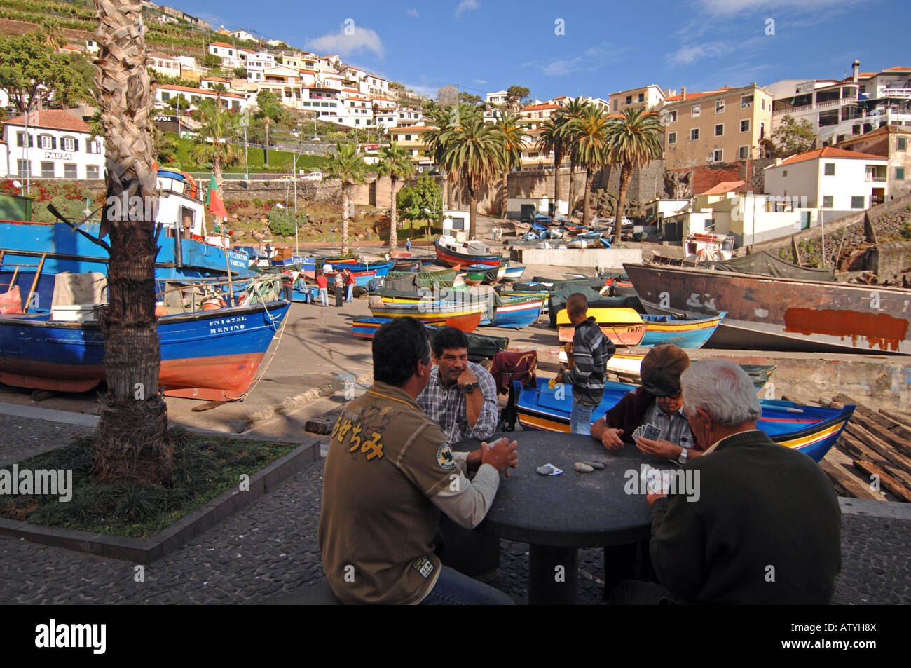Camara de Lobos, Madeira Stock Photo - Alamy