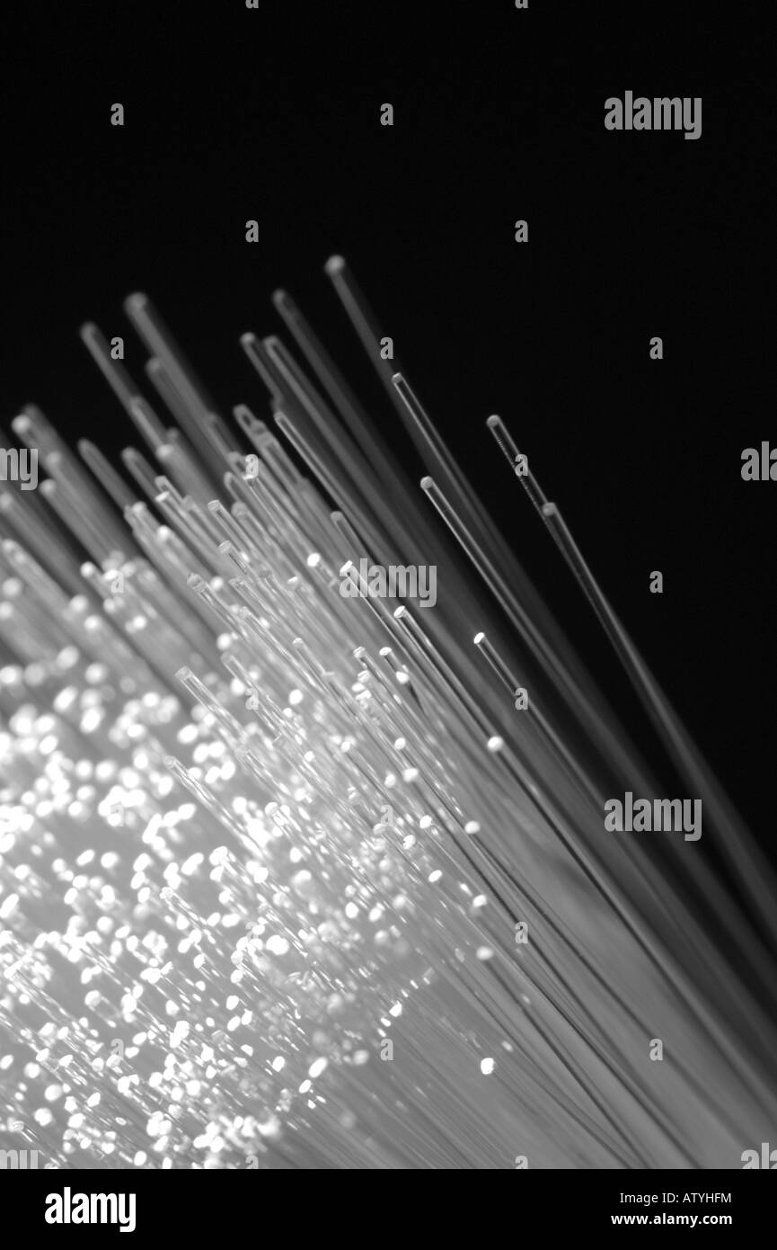 Fiber connectivity Black and White Stock Photos & Images - Alamy