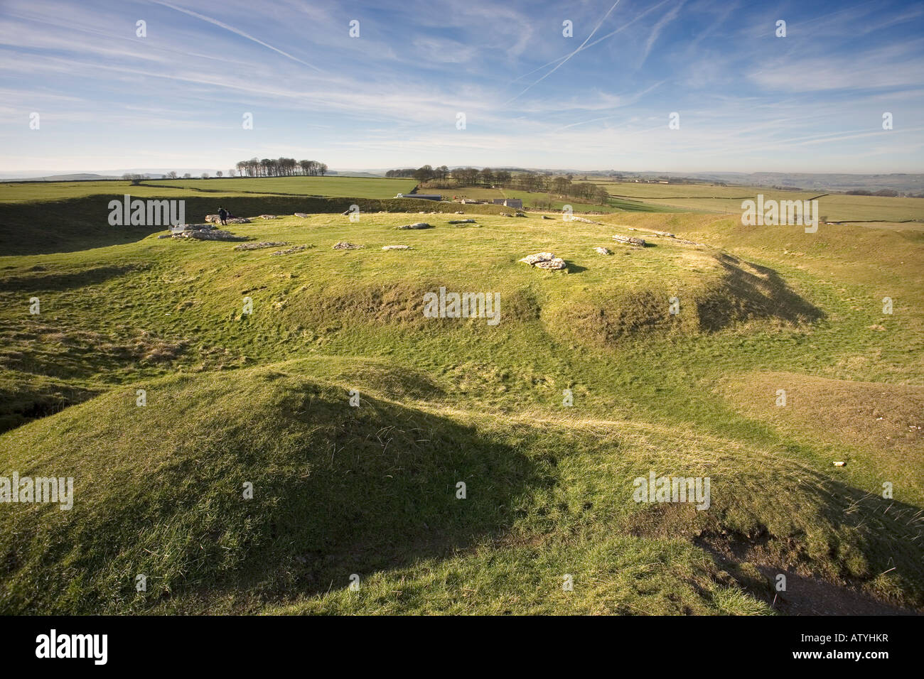 Arbor Low Stone Circle, Derbyshire, England Stock Photo - Alamy