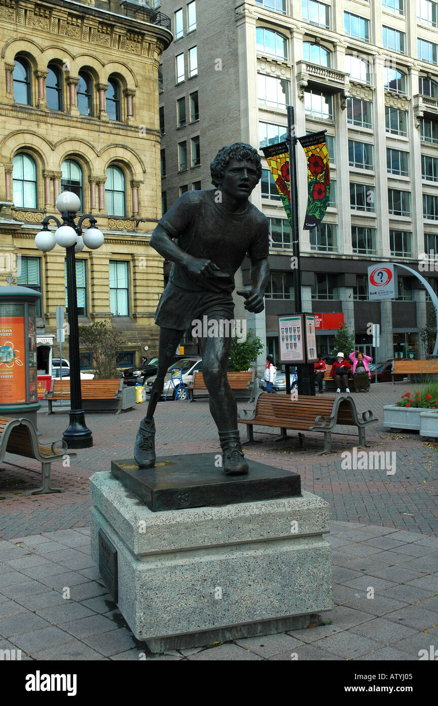 Statue of Terry Fox, Ottawa, Canada Stock Photo - Alamy