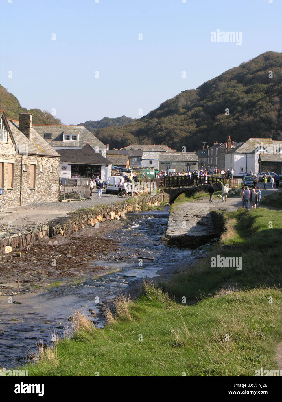 BOSCASTLE CORNWALL ENGLAND UK EUROPE Stock Photo - Alamy