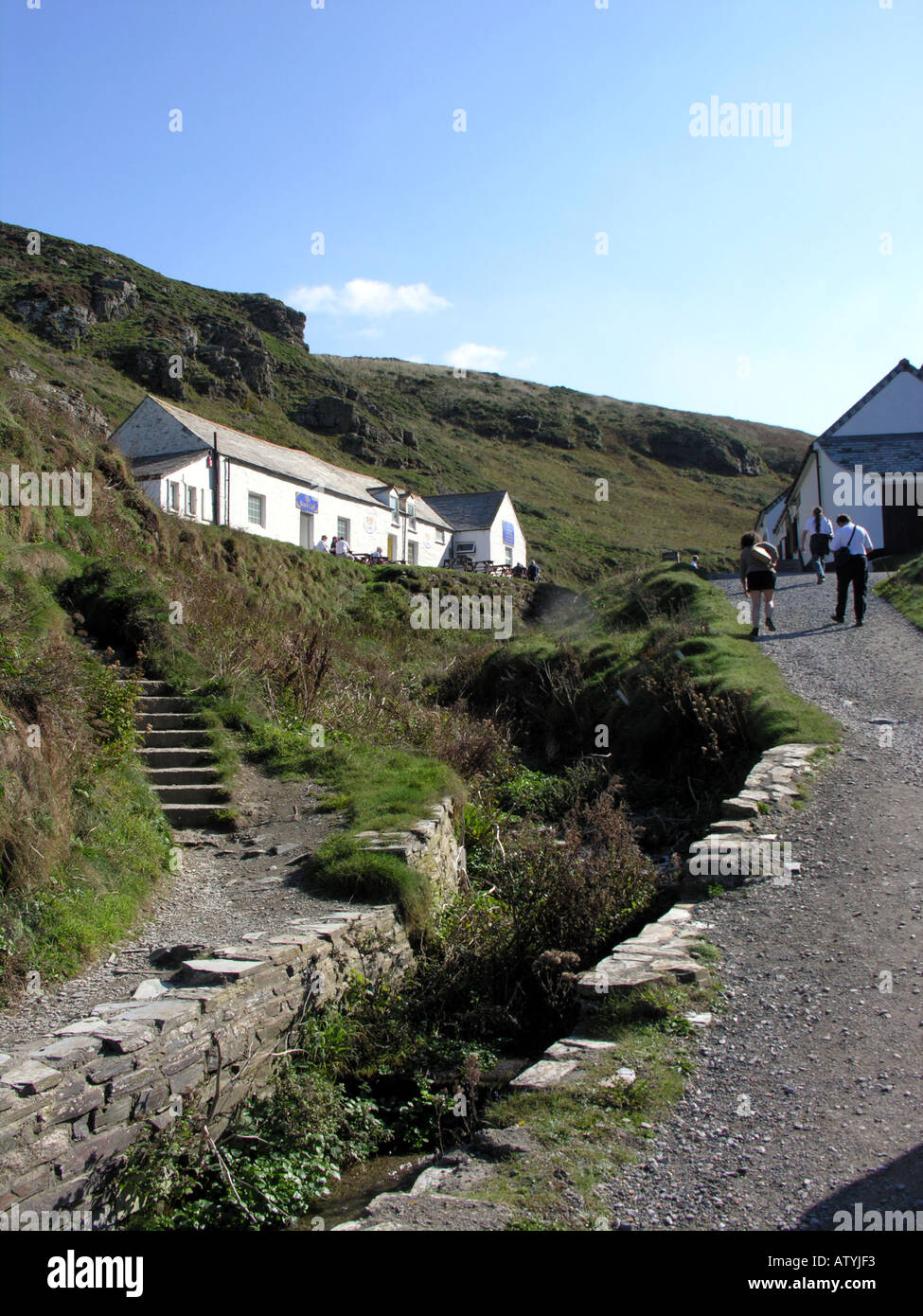 TINTAGEL CORNWALL UK Stock Photo - Alamy