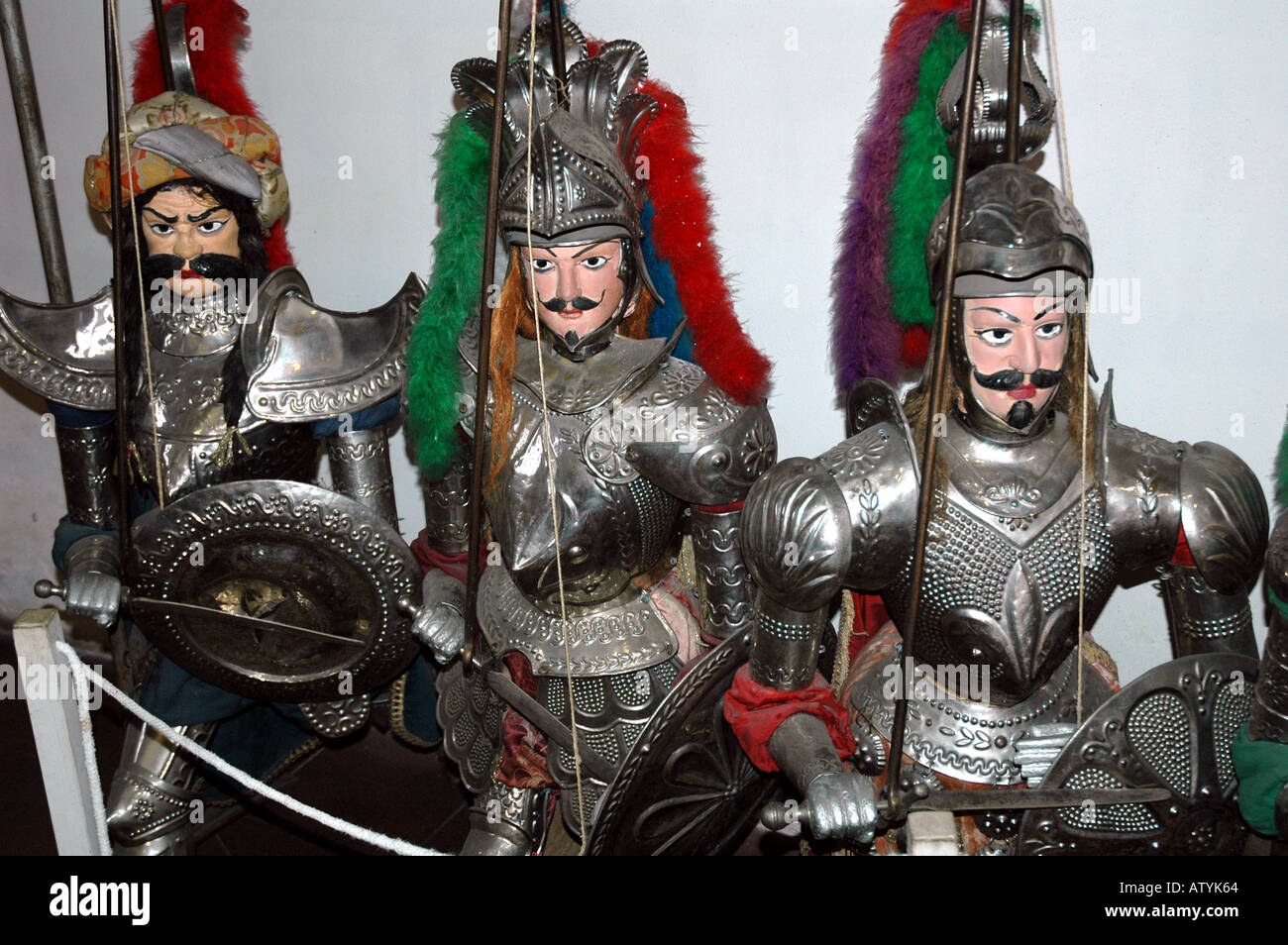 Sicily Taormina Puppets from the rich puppet culture of the Island ...