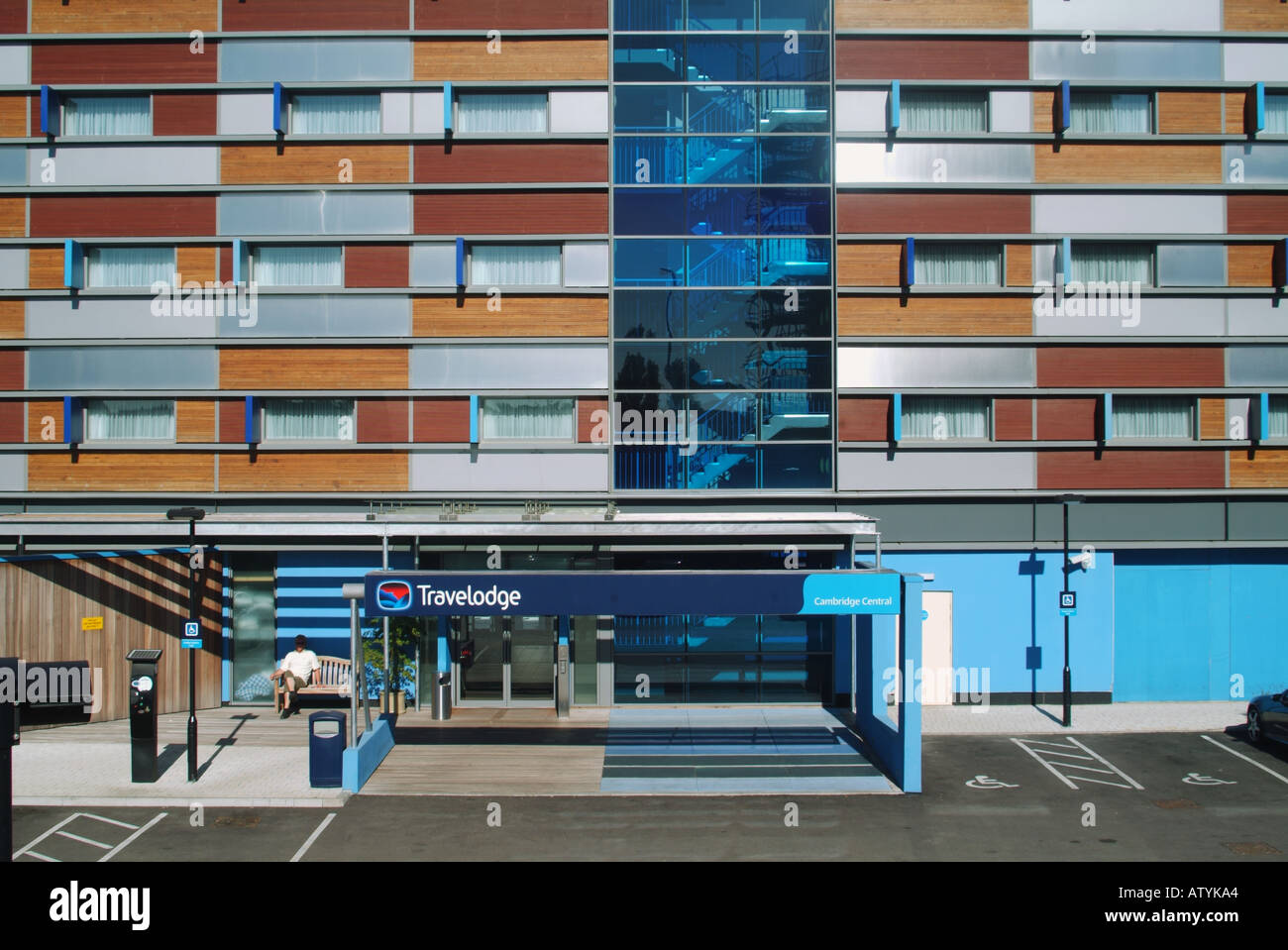 Architecture buildings facade view british logo hi-res stock ...