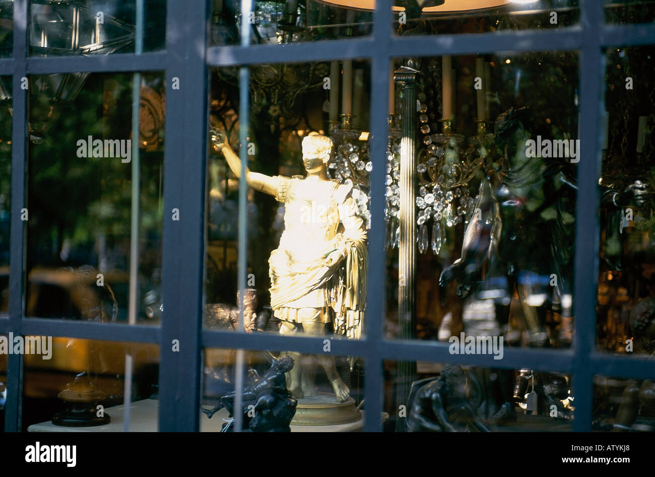 Shop window in Greenwich Village New York Stock Photo - Alamy