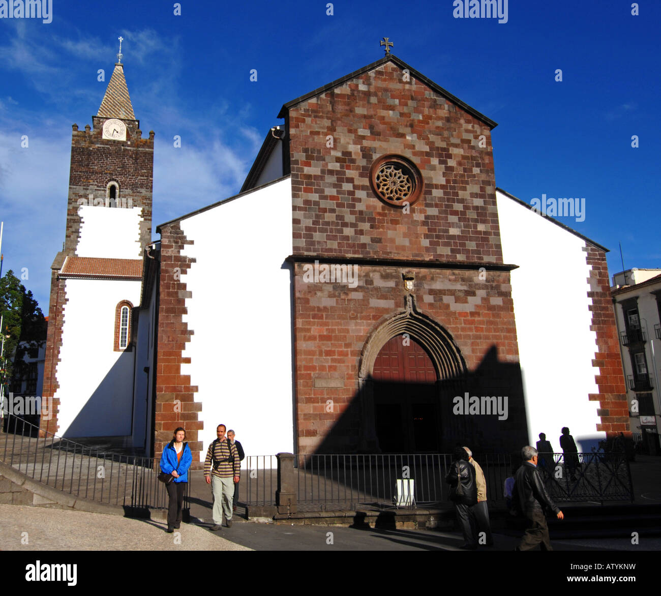 Cathedral or “Portugal-Se Cathedral” in Funchal, Madeira Stock Photo ...