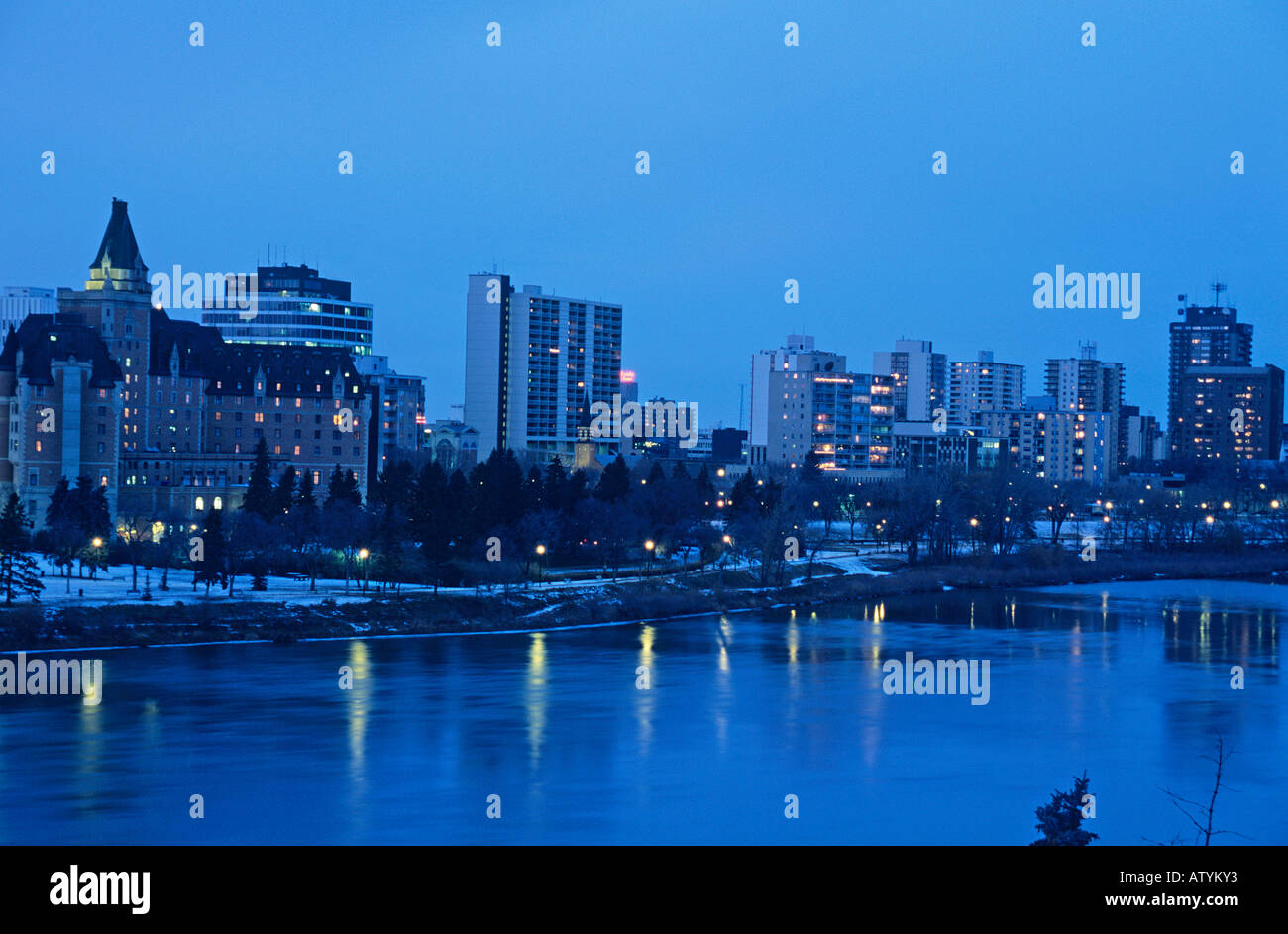 City Of Regina Night