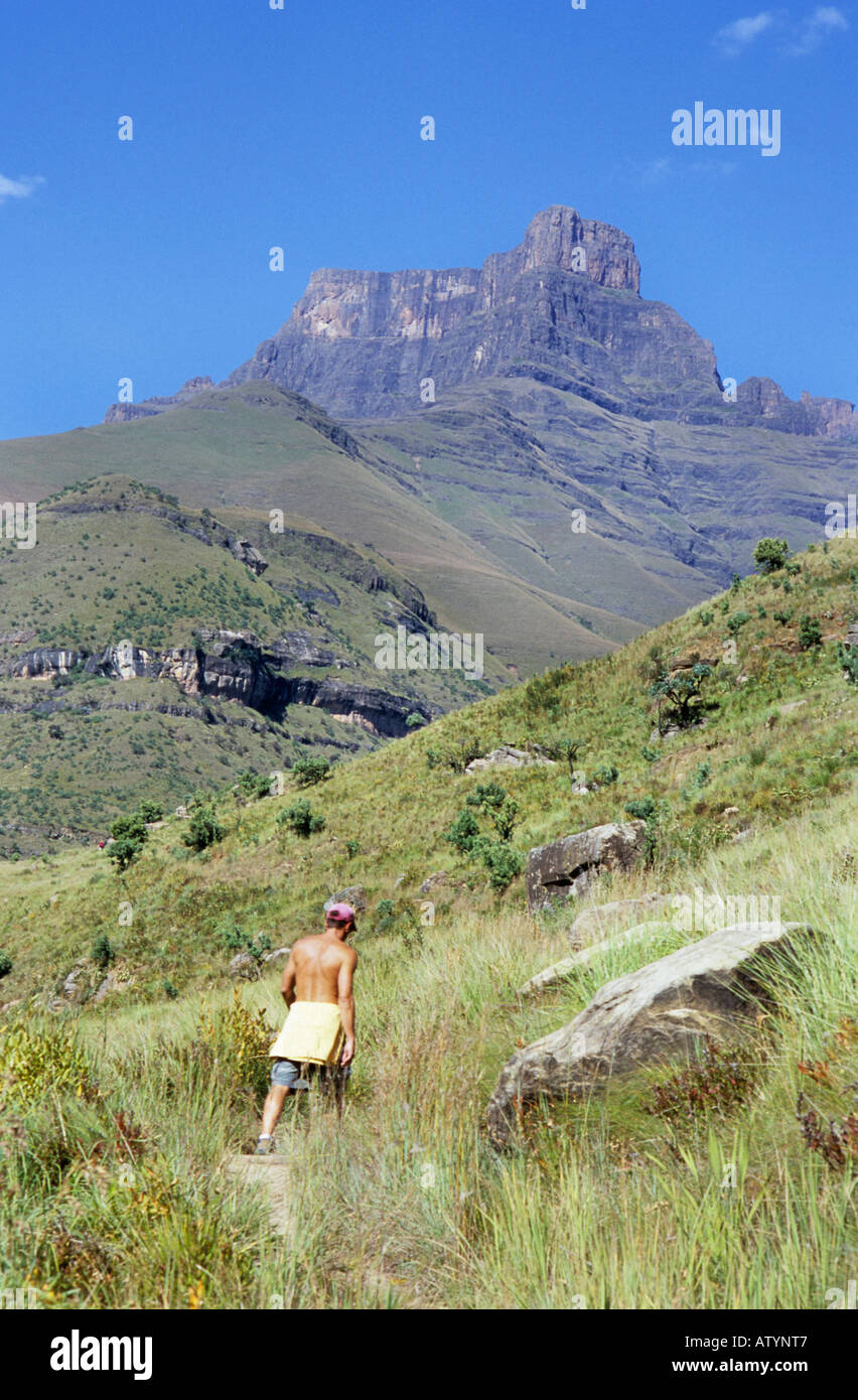 uKhahlamba Drakensberg Park Tugela Gorge Stock Photo - Alamy