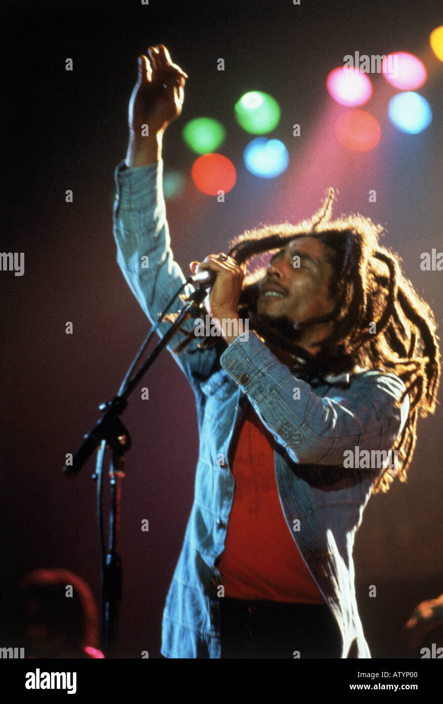 BOB MARLEY (1945-1981) Jamaican reggae musician in 1978 Stock Photo - Alamy