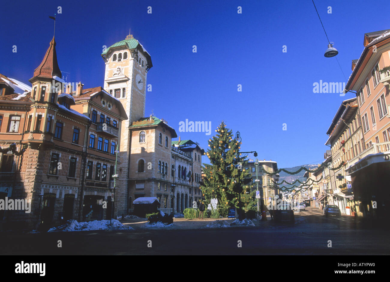 Foreshortening Asiago Veneto Italy Stock Photo - Alamy