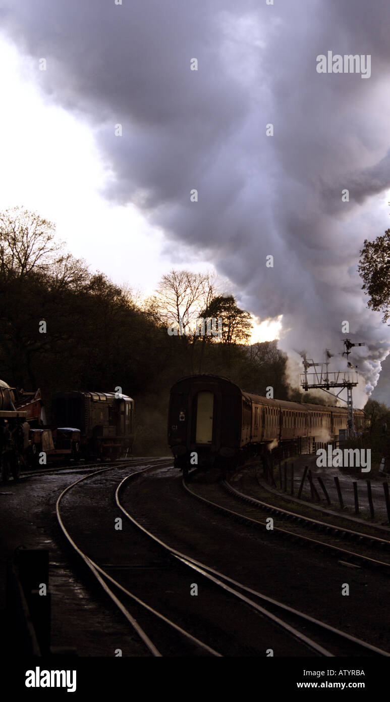Last steam train hi-res stock photography and images - Alamy