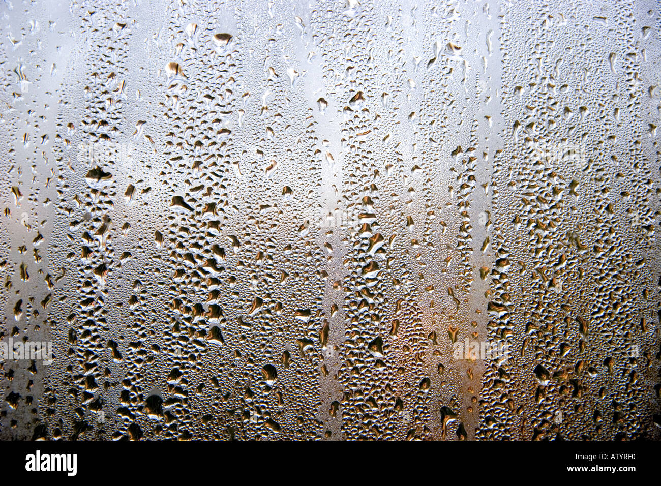 Condensation on a window Stock Photo - Alamy