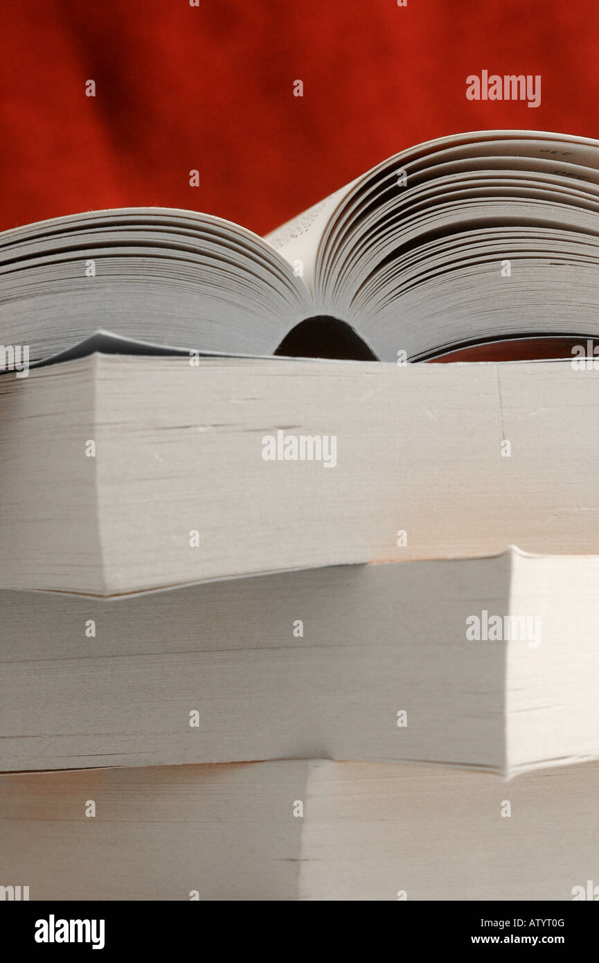 Flicking paper hi-res stock photography and images - Alamy