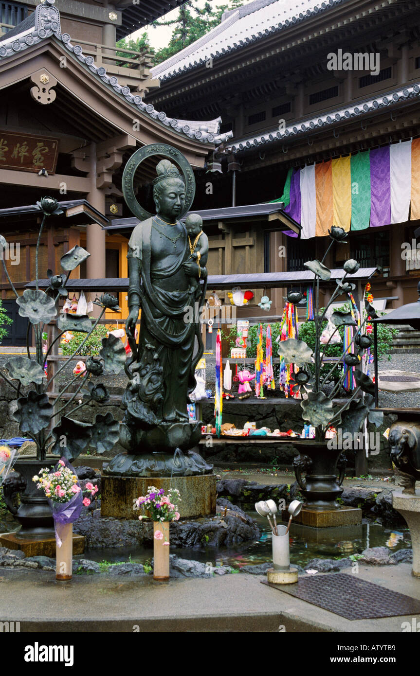 Buddha statues, Zenko-ji Temple, Nagano, Japan, Asia Stock Photo - Alamy