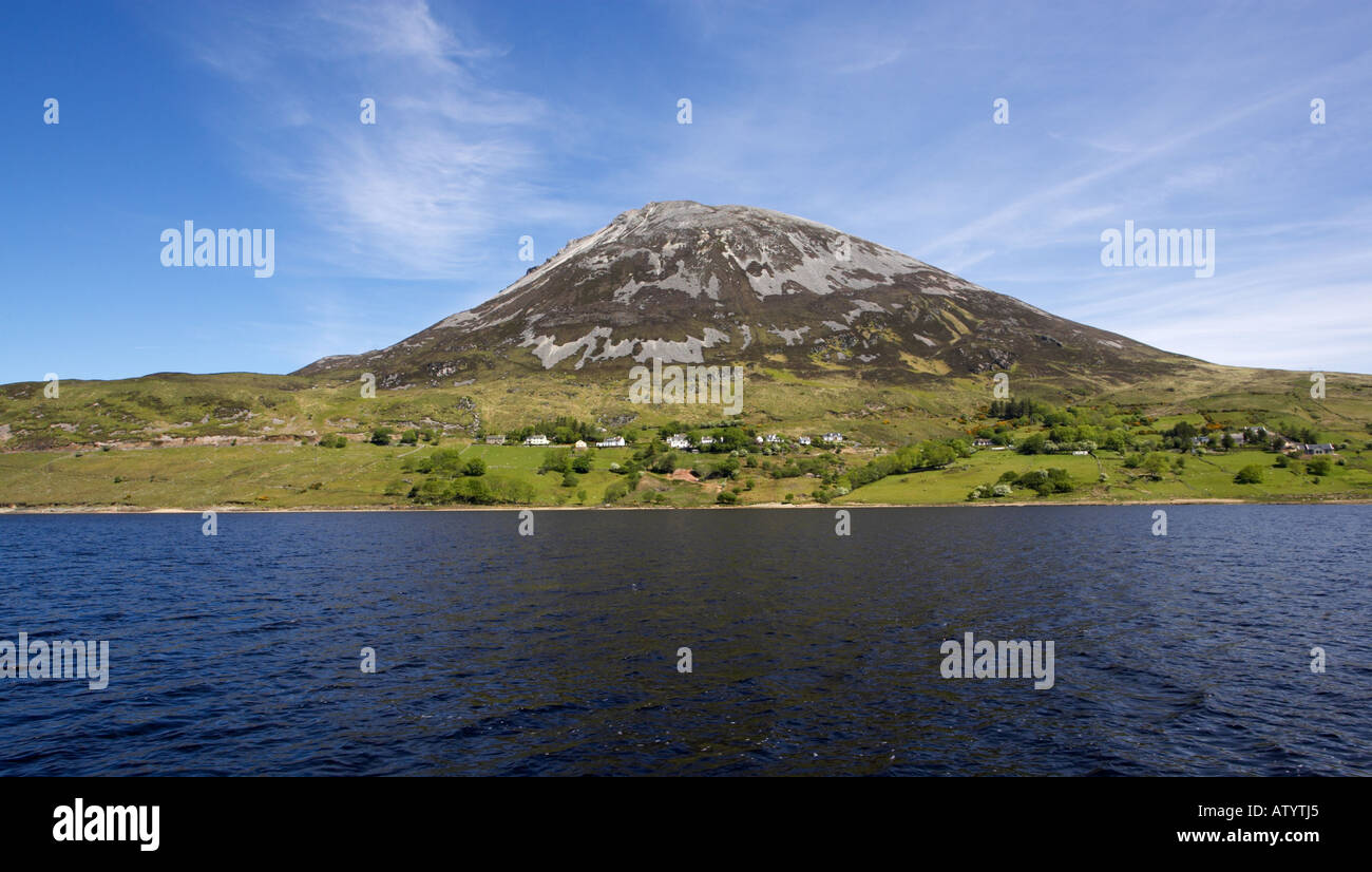 Mount Errigal county Donegal from dunlewy lake Stock Photo - Alamy
