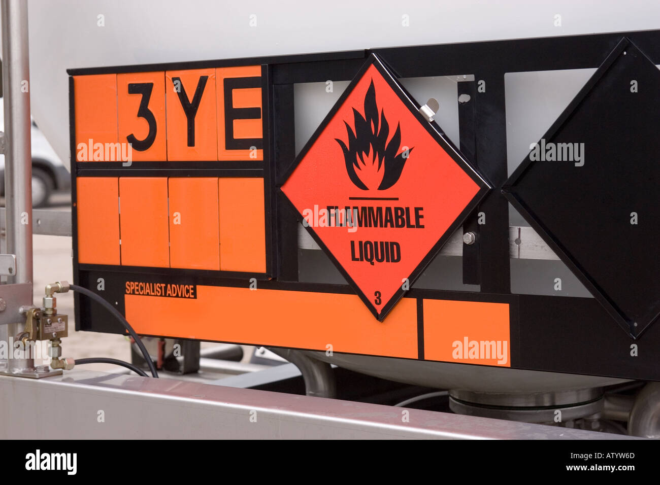 Chemical tanker signs hi-res stock photography and images - Alamy