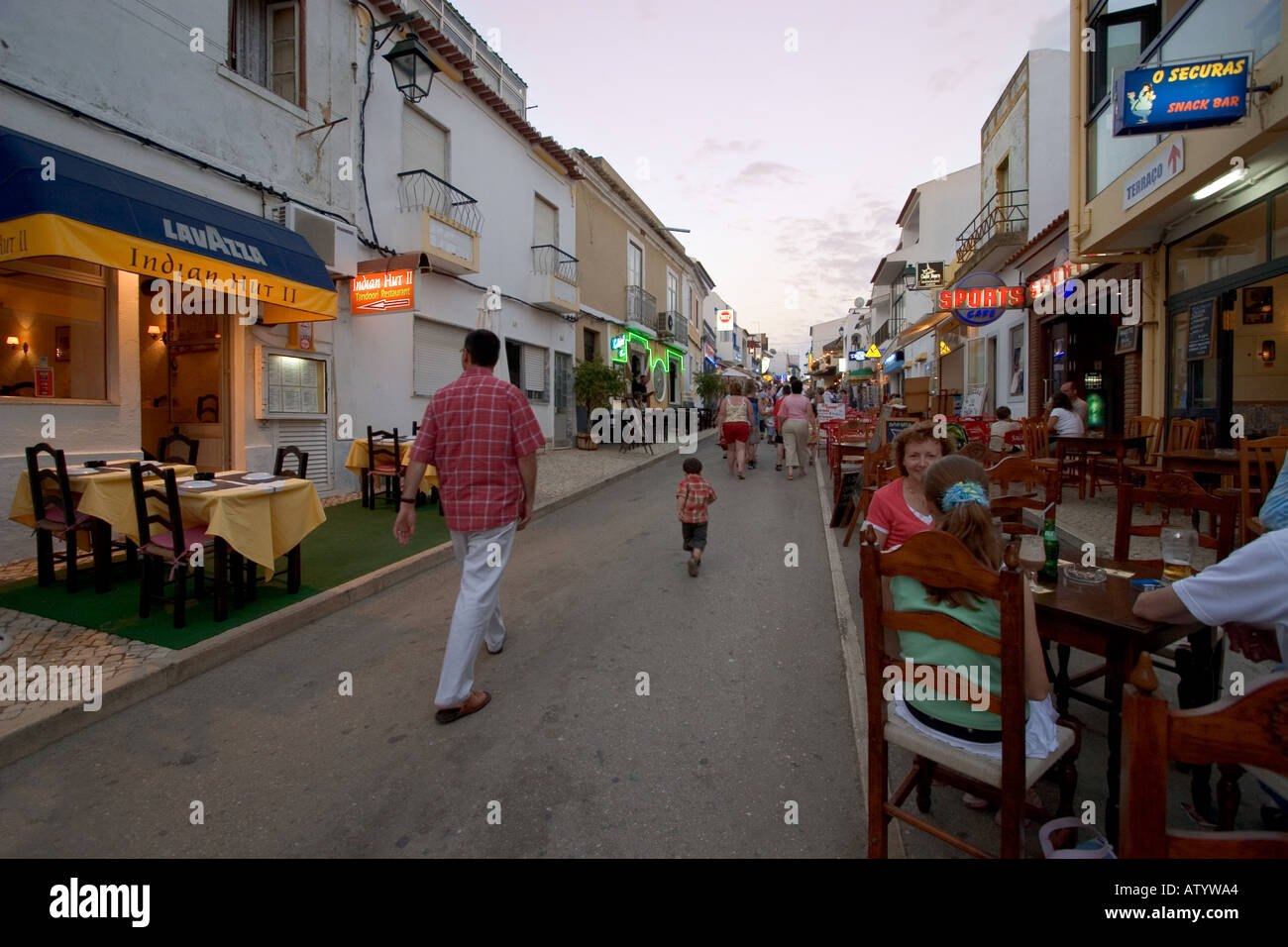 Streets alvor portugal hi-res stock photography and images - Alamy