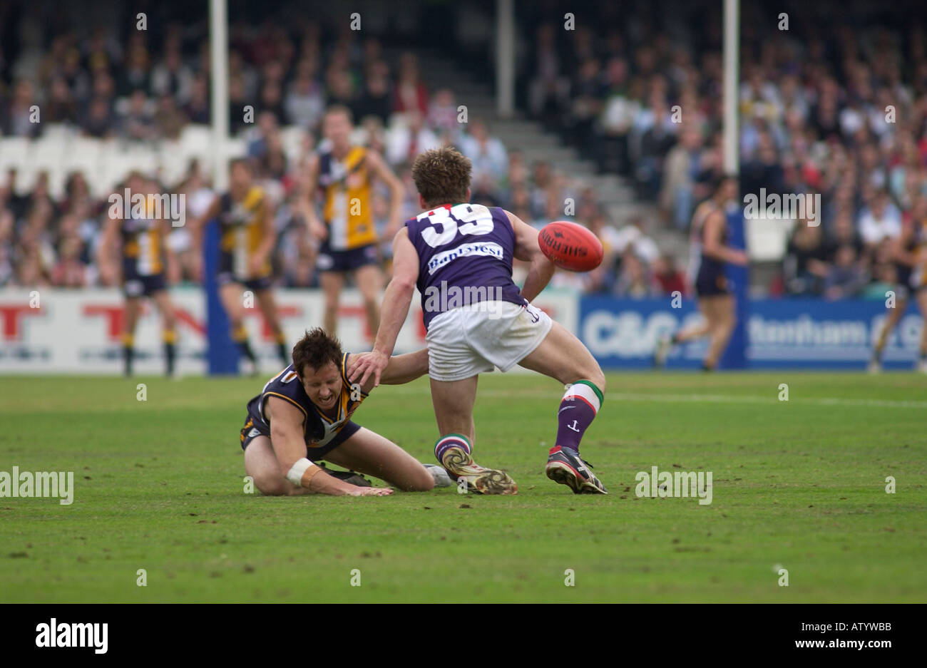 AFL CHALLENGE TROPHY WEST COAST EAGLES VS FREMANTLE DOCKERS THE OVAL ...