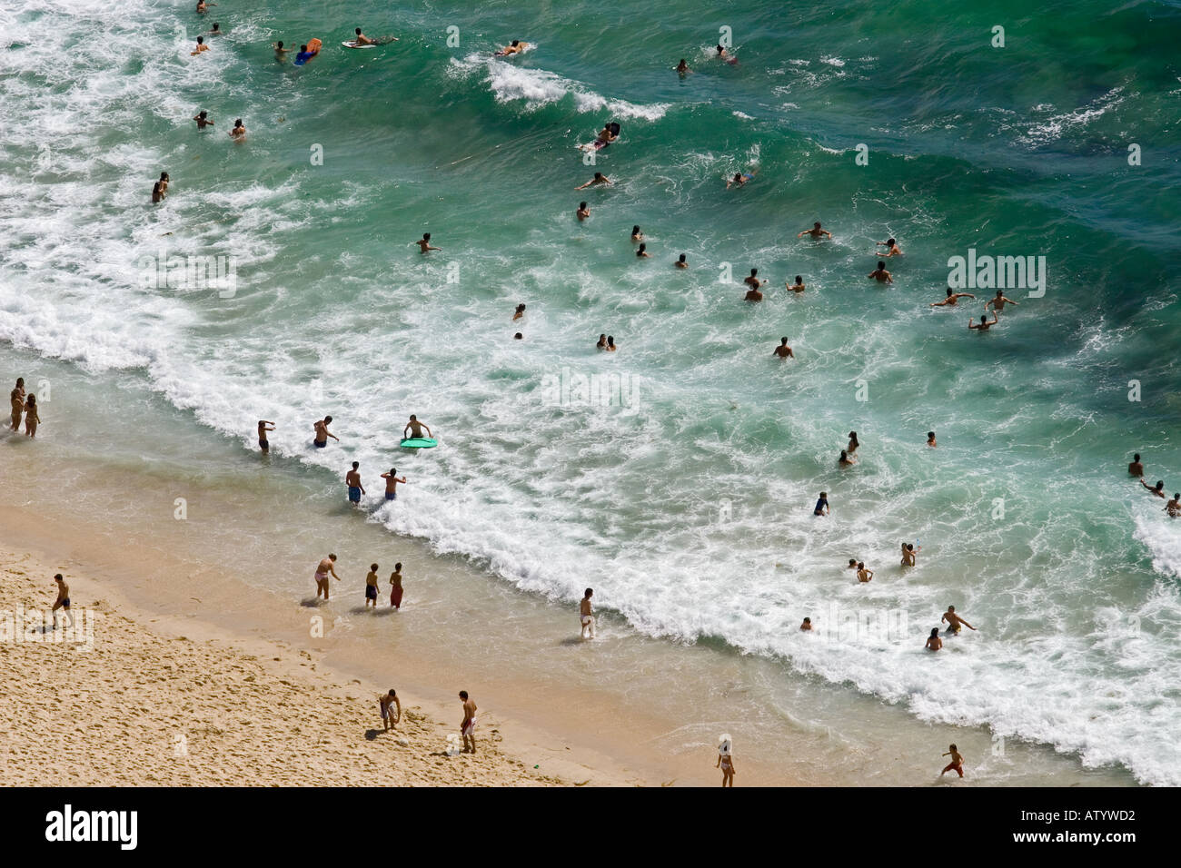 Beach Scene, Nazaré, Portugal Stock Photo - Alamy