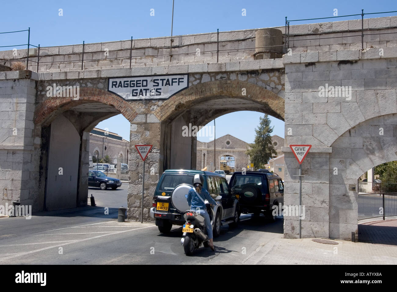 Ragged staff gates gibraltar hi-res stock photography and images - Alamy