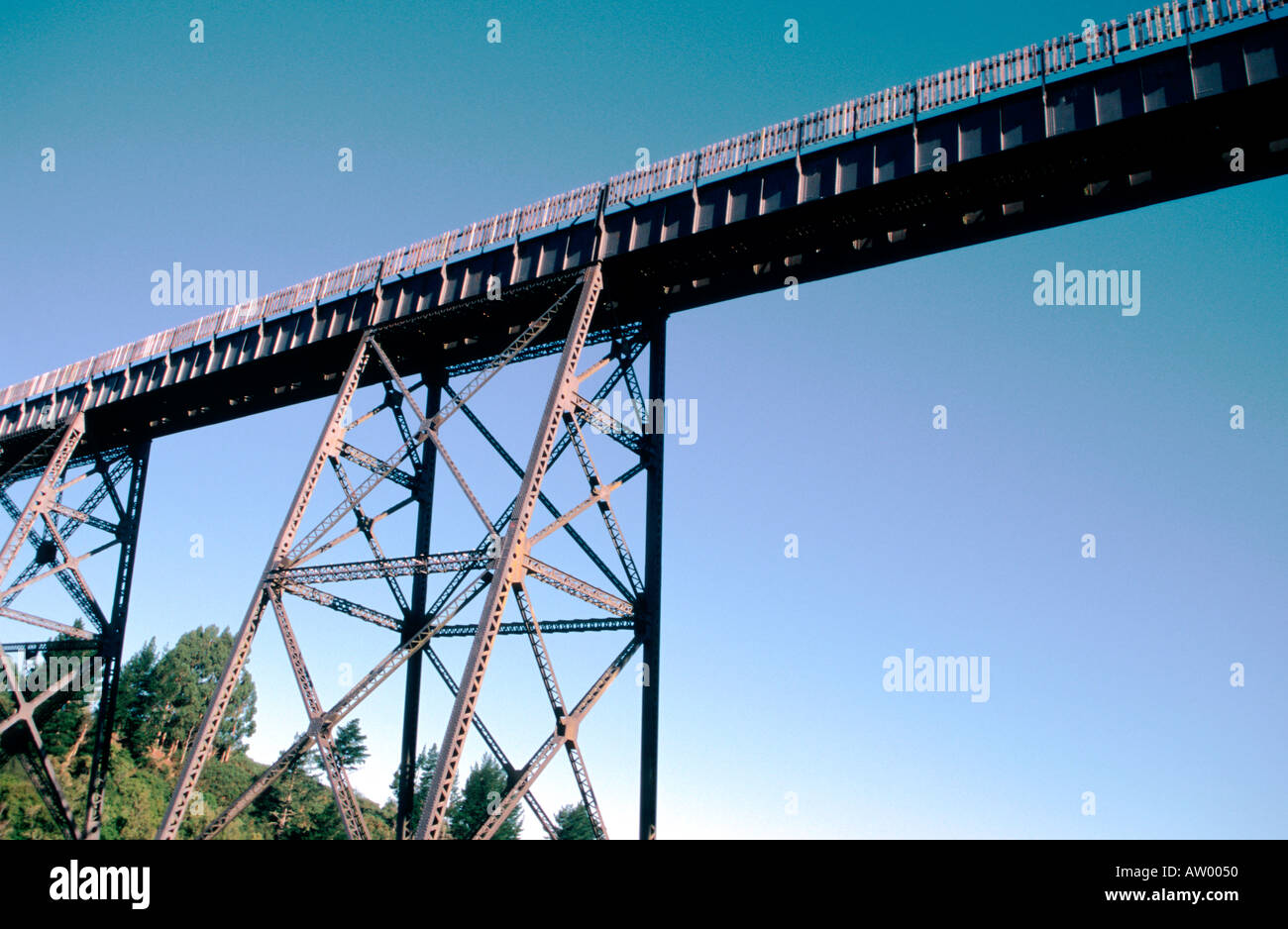 Mohaka Viaduct highest rail viaduct in Australasia 95 metres above ...