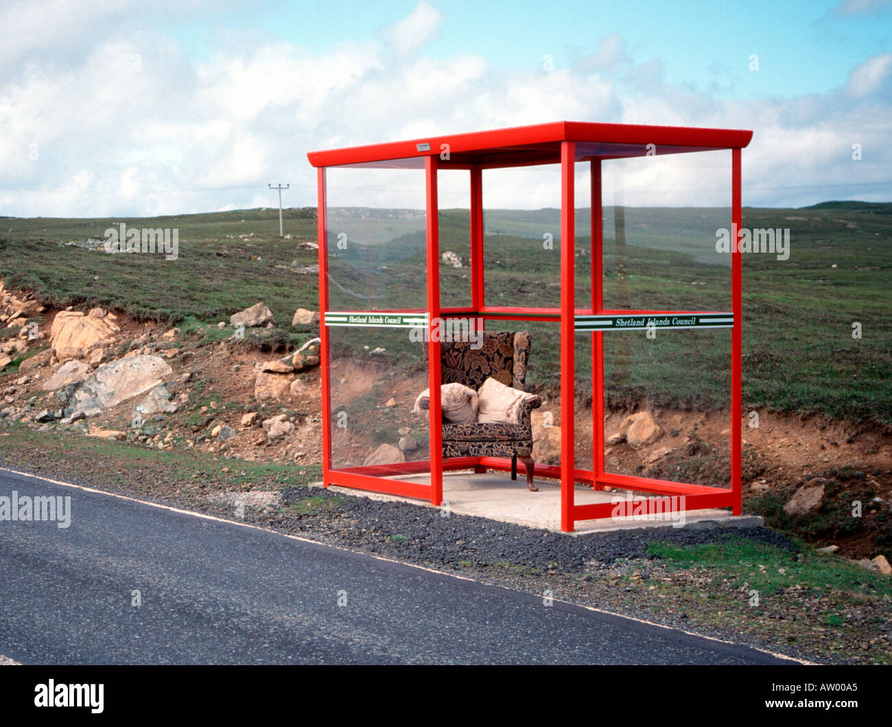 Unst bus shelter hi-res stock photography and images - Alamy