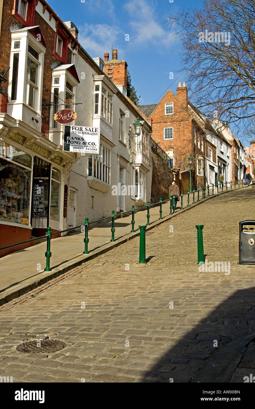 Steep Hill Lincoln Stock Photo, Royalty Free Image: 16420232 - Alamy