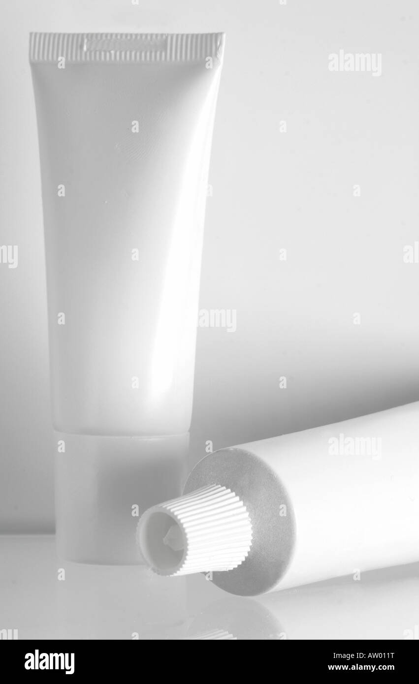 tubes of cream Stock Photo - Alamy