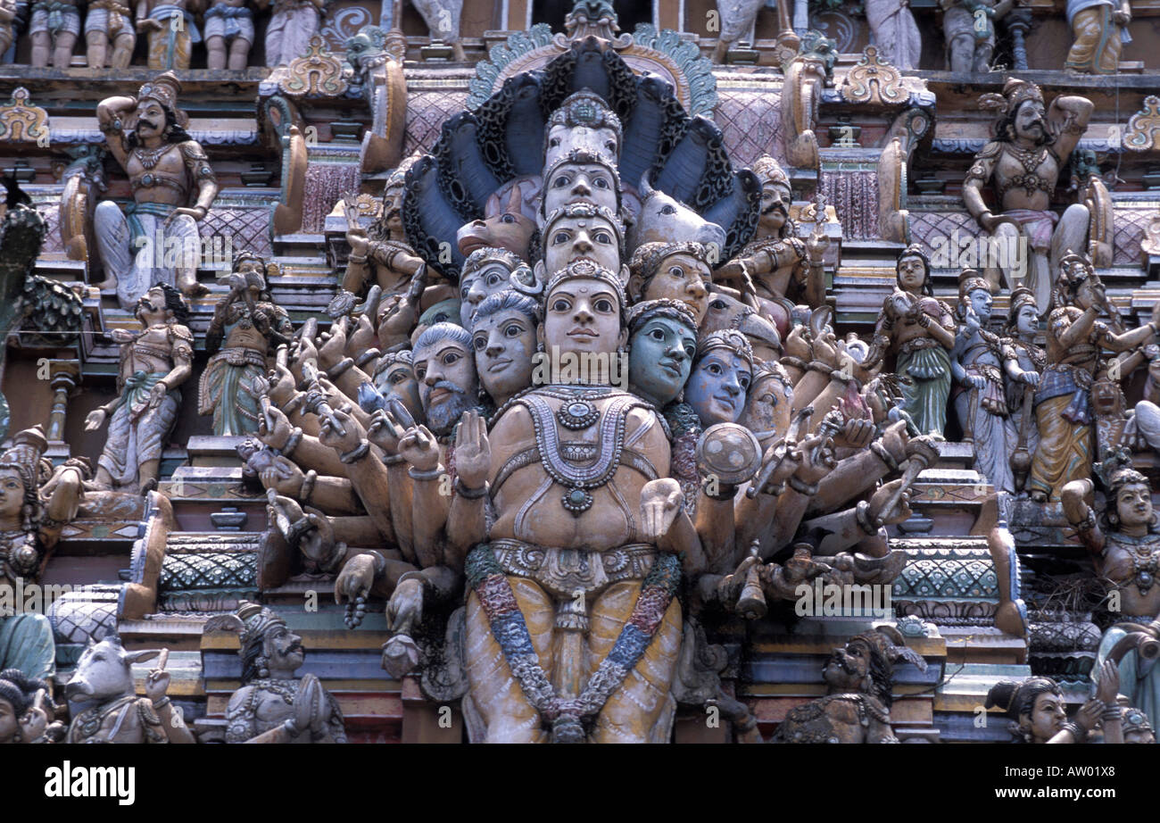 Colombo 2 Hindu temple Colombo Sri Lanka Asia Stock Photo - Alamy